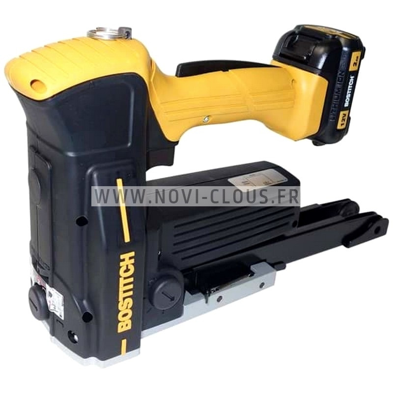 Agrafeuse sans-fil sur batterie pour fermeture carton | Vente BOSTITCH