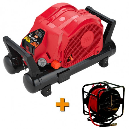 COMPRESSEUR AIR MAX AKHL 1260E Cuve 8.6 L HAUTE PRESSION - NOVI CLOUS